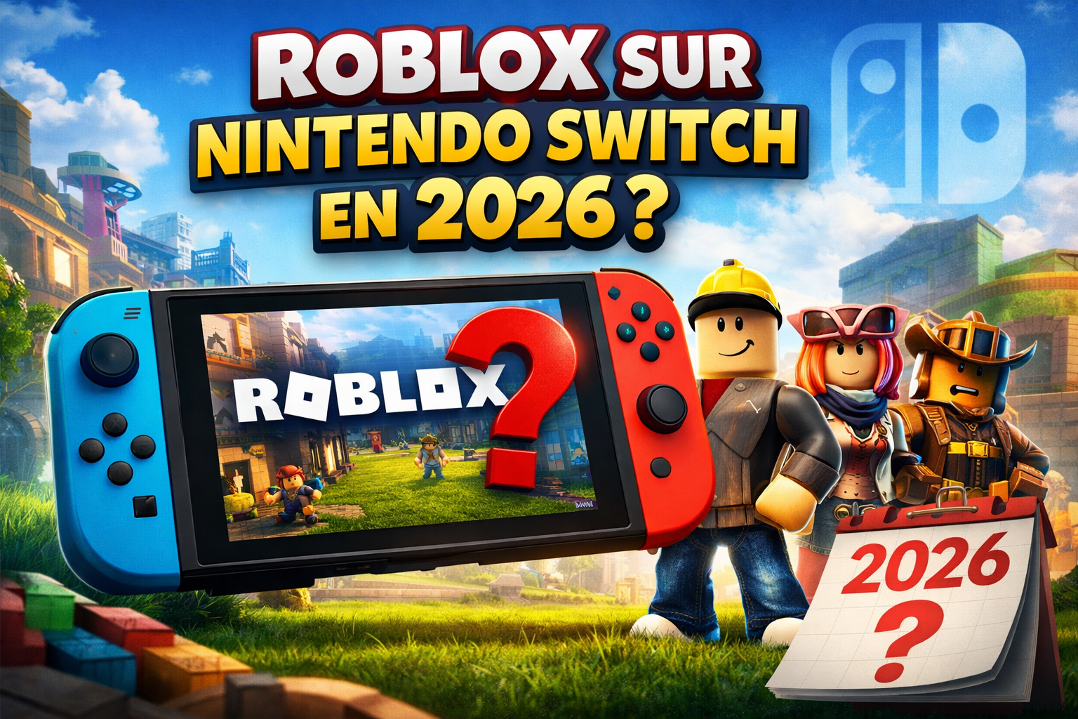 Roblox Switch : dispo sur la Switch en 2026 ? - Bestly.ch